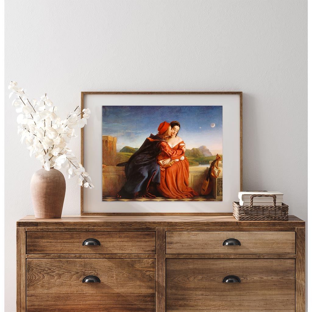 Francesca da Rimini di William Dyce puzzle 500 pezzi marca Pomegranate