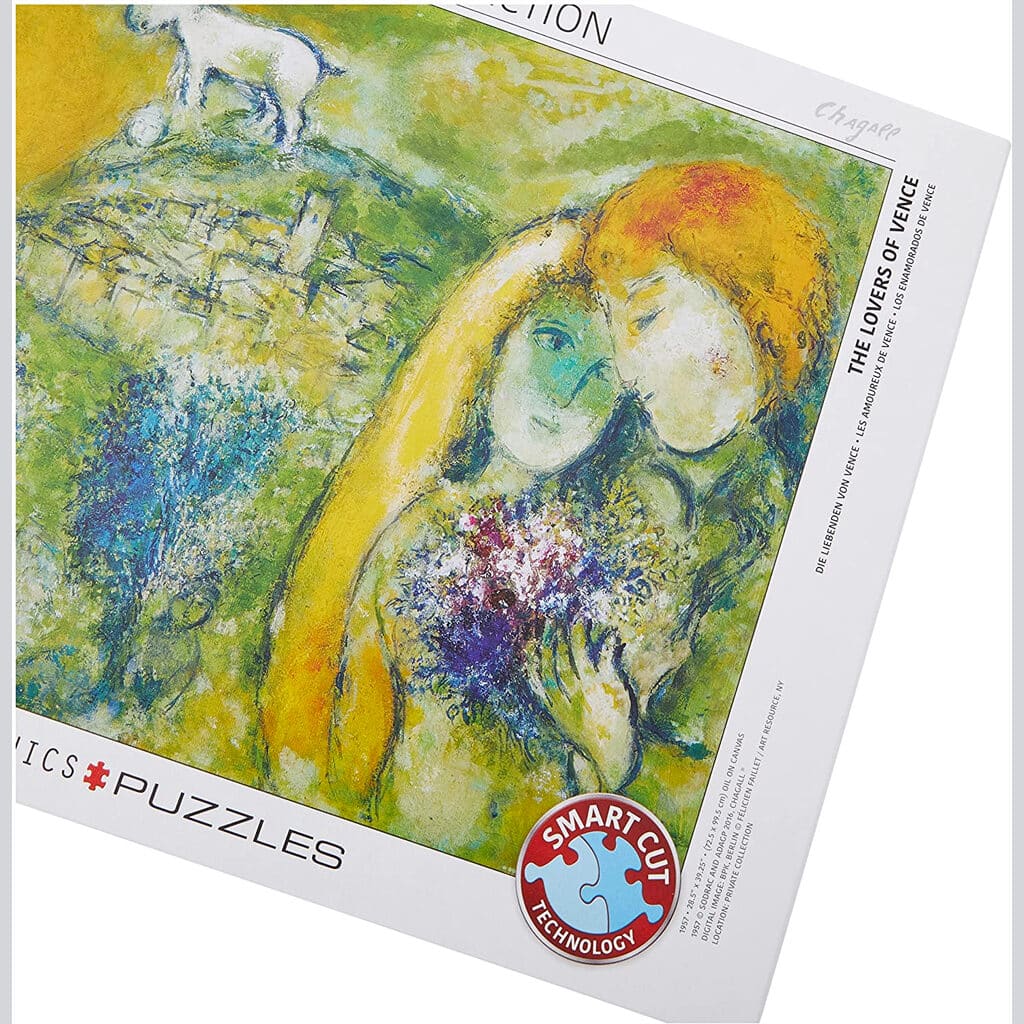 Puzzle Chagall The lovers of Vence, arte e alta qualità su Puzzle Arte
