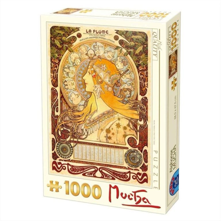 Puzzle Mucha 1000 pezzi, lo zodiaco, in esclusiva su Puzzle Arte